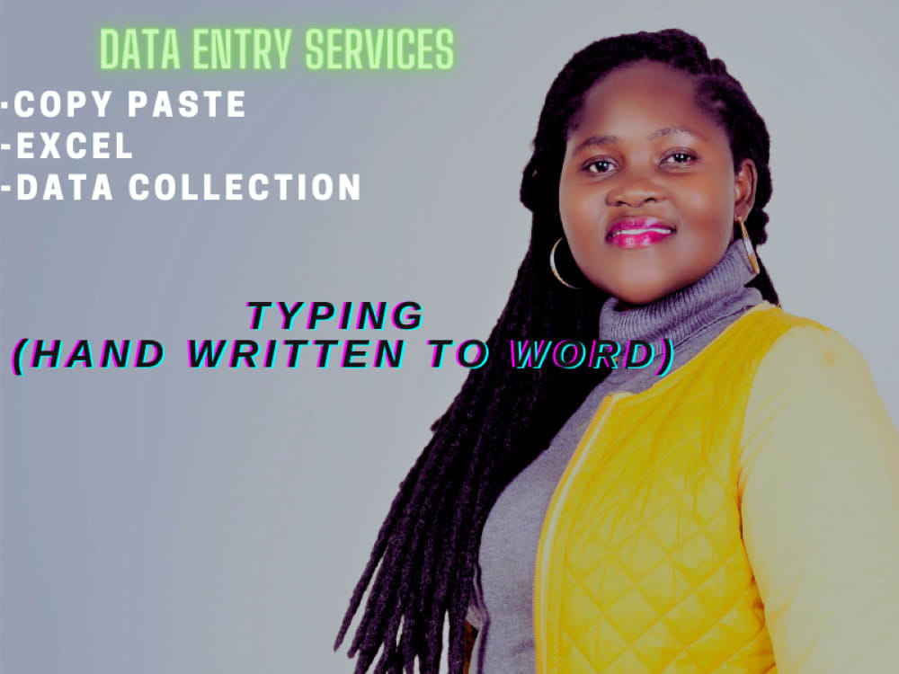 An excellent data entry person | Upwork