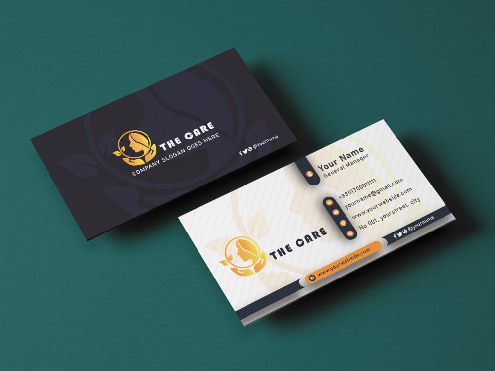 Simple and Professional Business Card Design in a day | Upwork