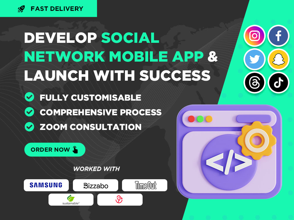 Mobile app develop social network ios android swift kotlin flutter | Upwork Mobile app develop social network ios android swift kotlin flutter | Upwork