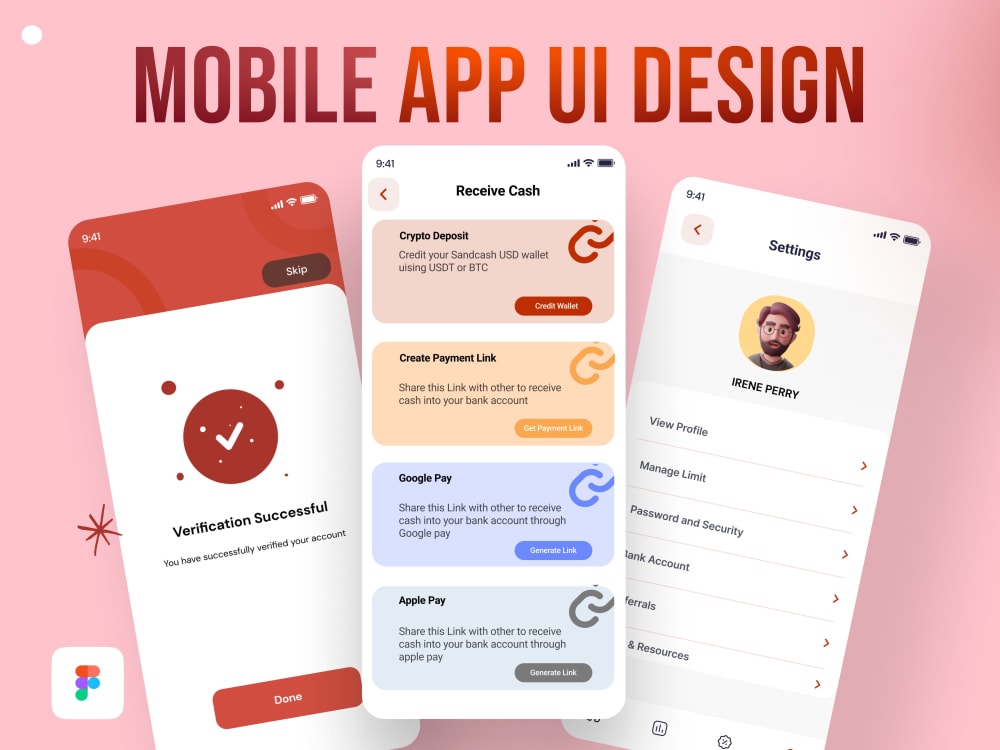 A responsive UI Design for Mobile Application / Website | Upwork