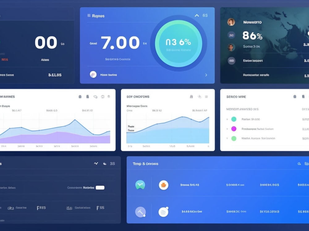 Clean & Modern Web UI UX,Dashboard Design for Web App With Figma | Upwork