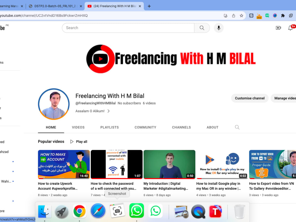 A pro youtube channel, complete SEO, logo, cover art, etc | Upwork