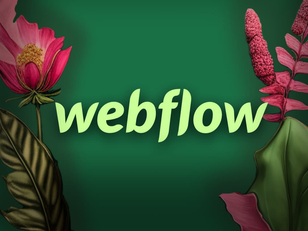 A unique AI generated website design with fully responsive Webflow ...