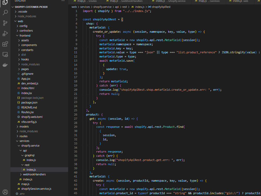 MERN stack, Custom dashboard, Shopify and Live chat inc apps | Upwork