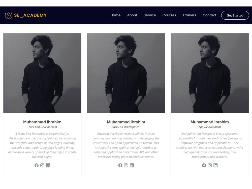 A Front End Developer Html Css Javascript Bootstrap Angular Upwork 