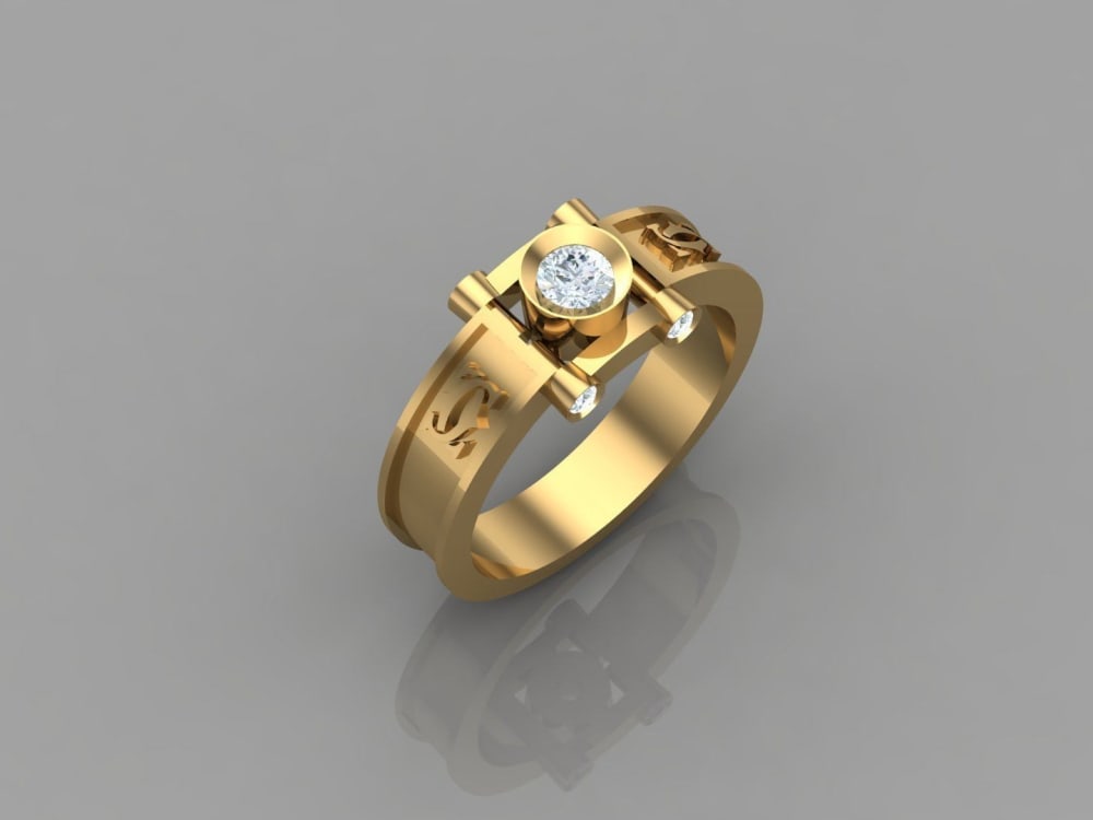 Photorealistic 3d Jewelry design, 3d jewelry rendering and texturing ...