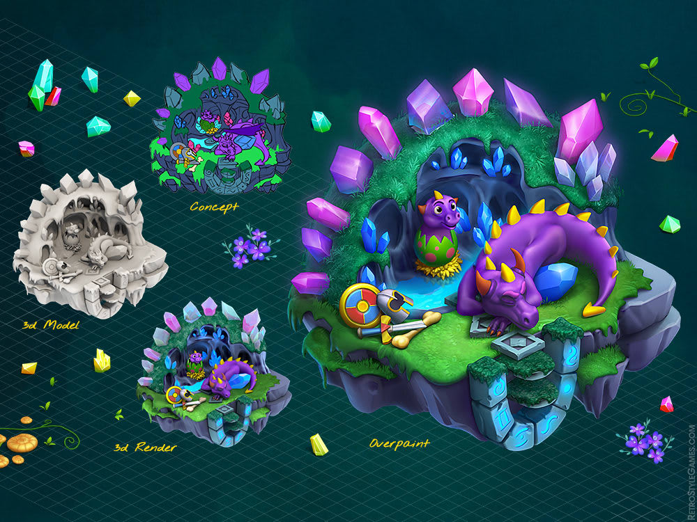 Majestic Areas - 3D Game Locations Modeling | Upwork