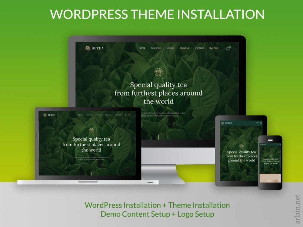 WordPress Theme Installation with demo installation | Upwork