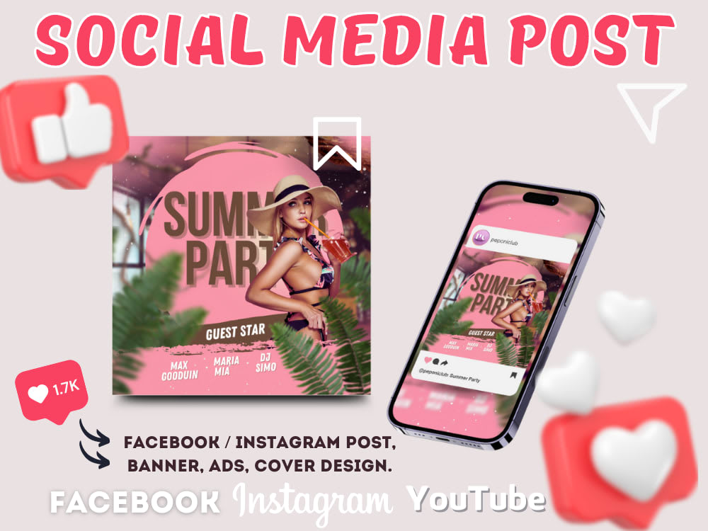 Catch Eye Facebook / Instagram Post, Banner, Ads, Cover Design. | Upwork