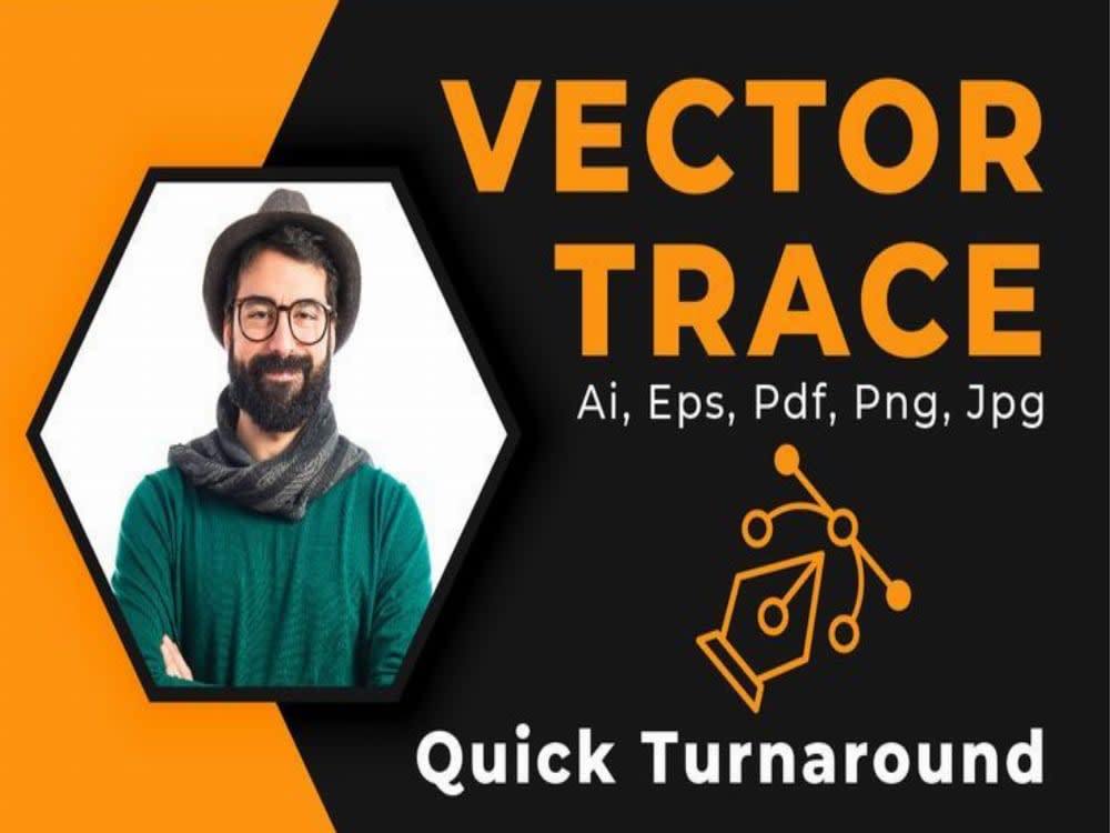 Vector tracing, vector design of any logo/image using adobe illustrator ...