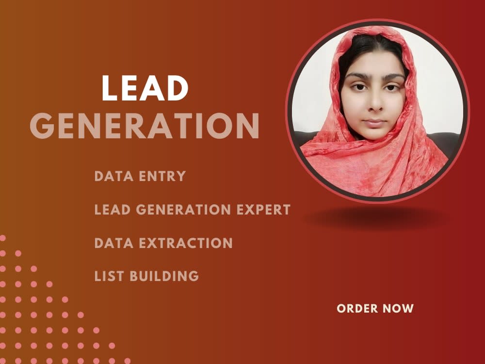Lead generation, Data entry, Linkedin, Data collection and Emails. | Upwork