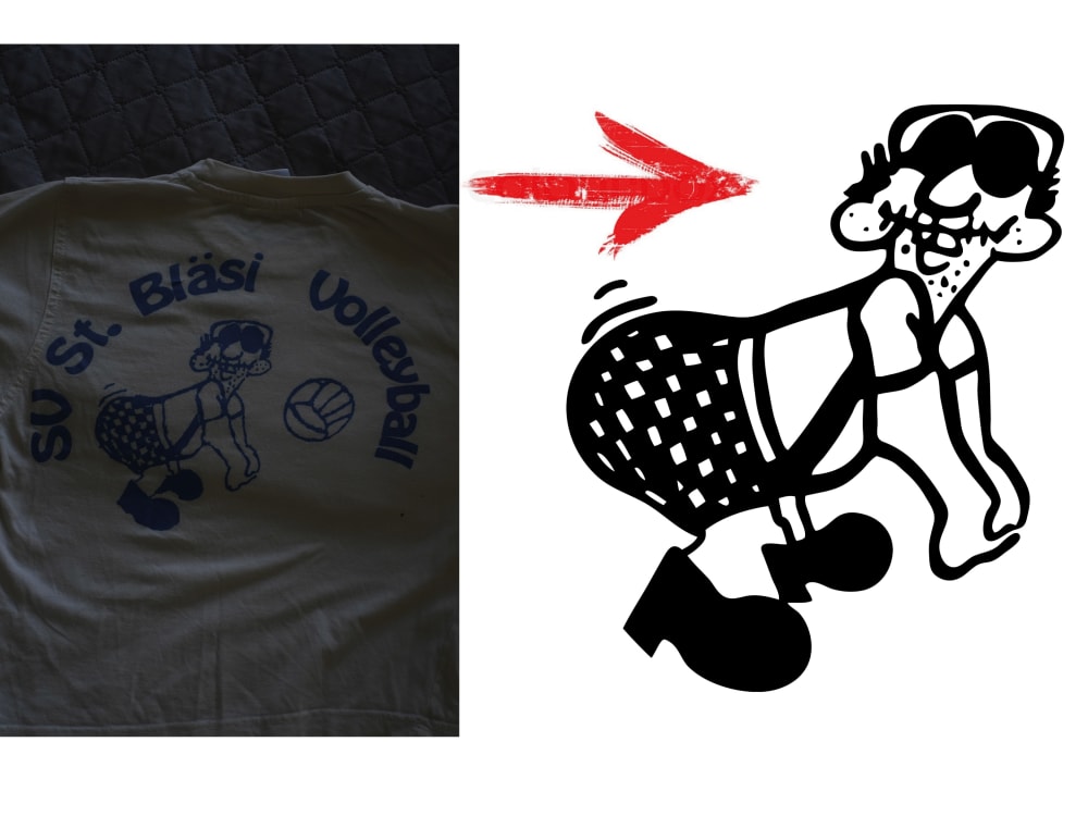 A restored vintage Logo using Adobe Illustrator | Upwork