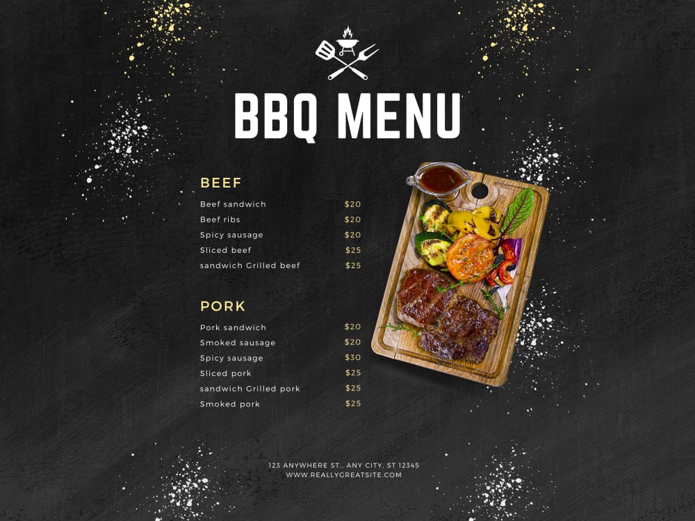 A good menu for your restaurant | Upwork