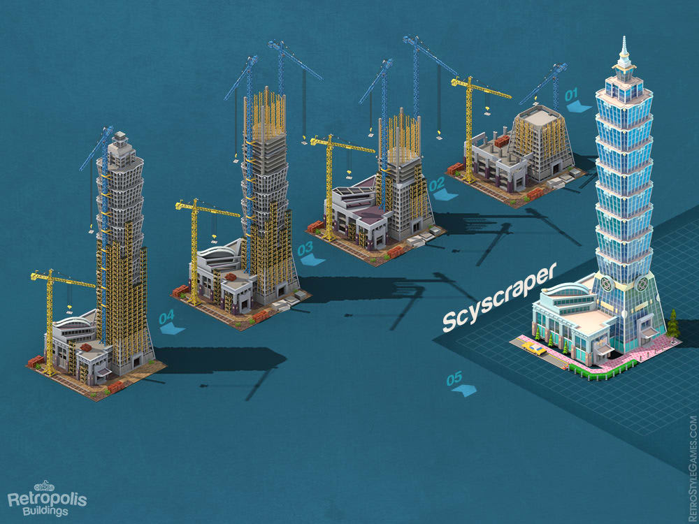 Isometric Sprites | 3D Isometric assets for city-building games | Upwork