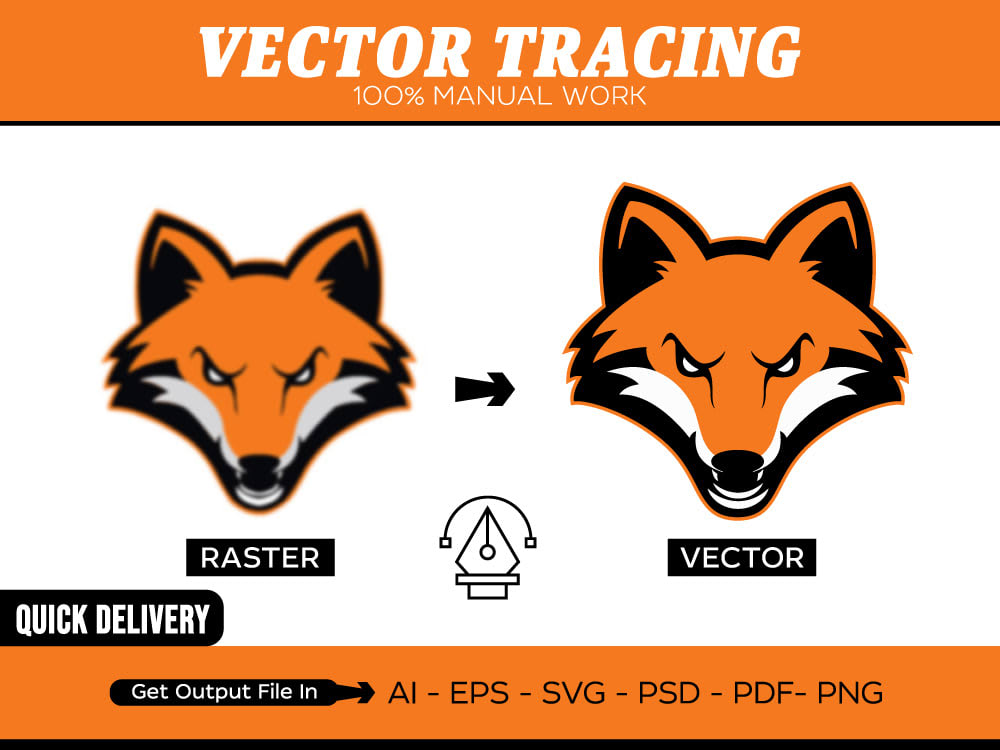 Vector Design from low-resolution Images, (Unlimited Revision) | Upwork