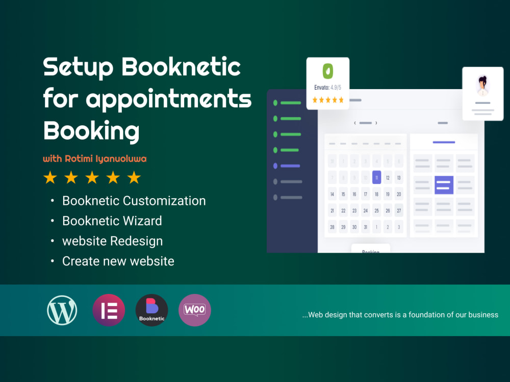 A Booknetic appointment and booking functionalities setup for your website | Upwork