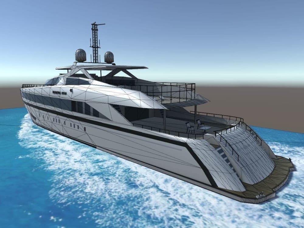 Quality 3d boat modeling, ship, yacht design and catamaran animation ...