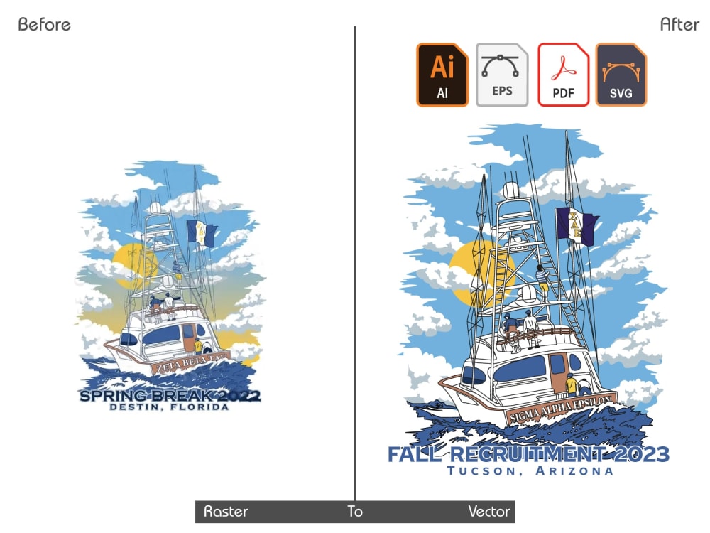 Vector tracing, raster to vector, Vectorize your Logos | Upwork