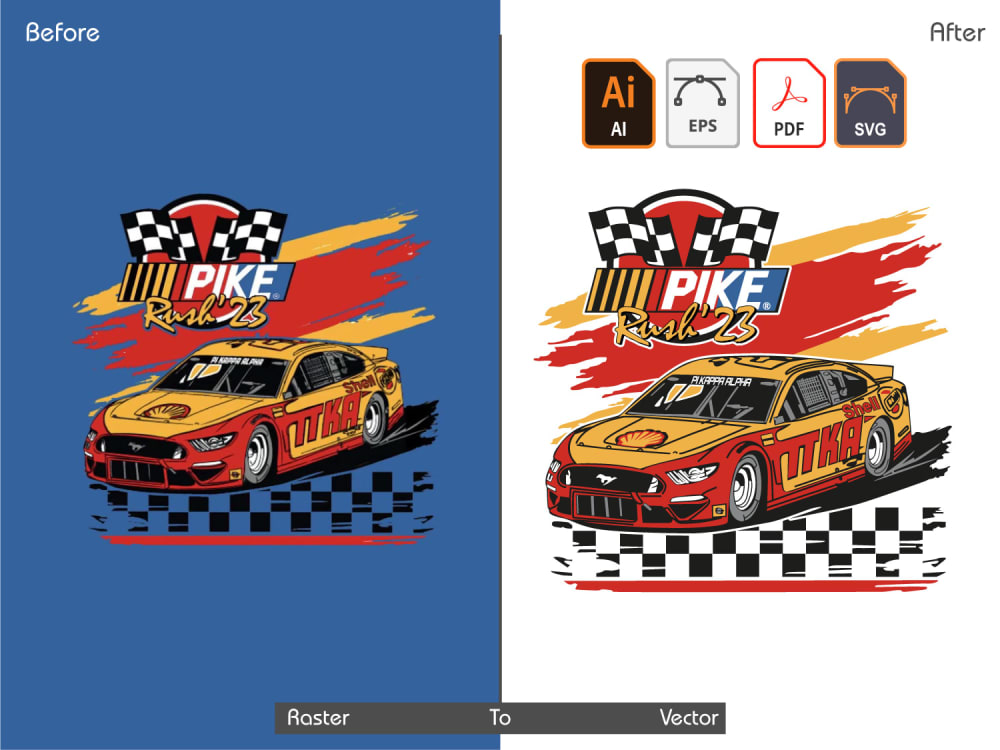 Vector tracing, raster to vector, Vectorize your Logos | Upwork