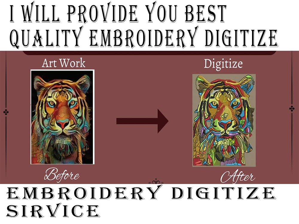 I will do logo embroidery digitizing or design digitize into dst,emb ...