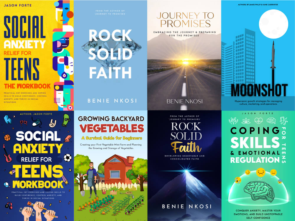 10x Impactful & modern book and ebook cover. | Upwork