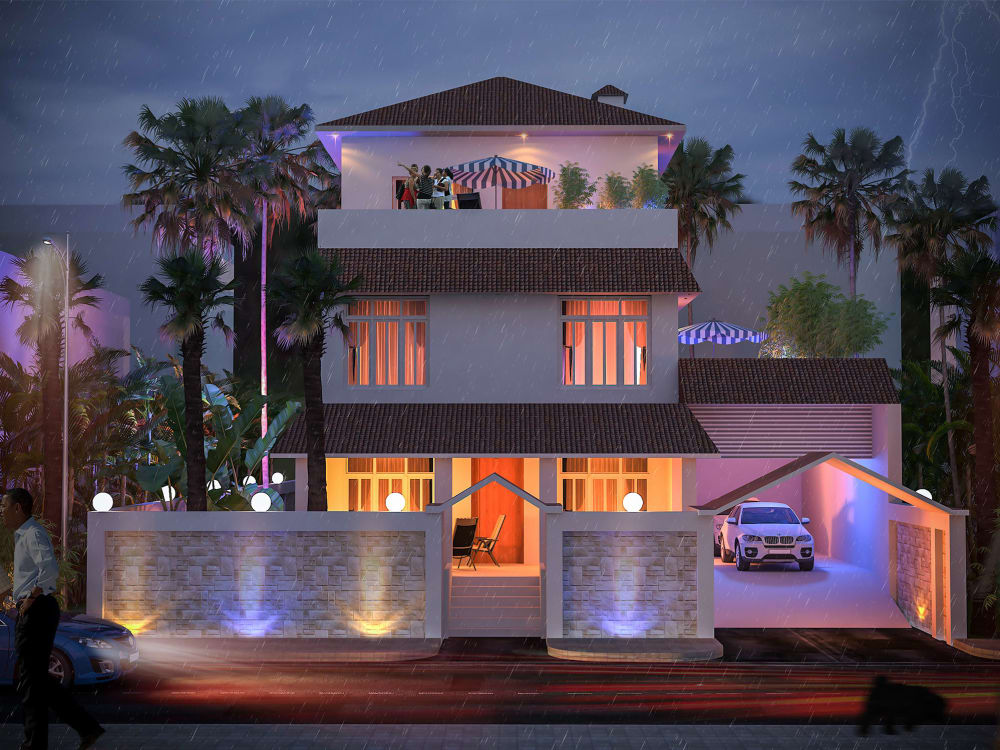 A fantastik exterior 3d modeling, Rendering & animation | Upwork