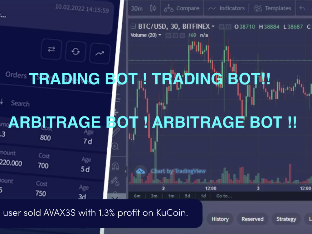 Profitable fully custom trading bot, arbitrage bot | Upwork Profitable fully custom trading bot, arbitrage bot | Upwork
