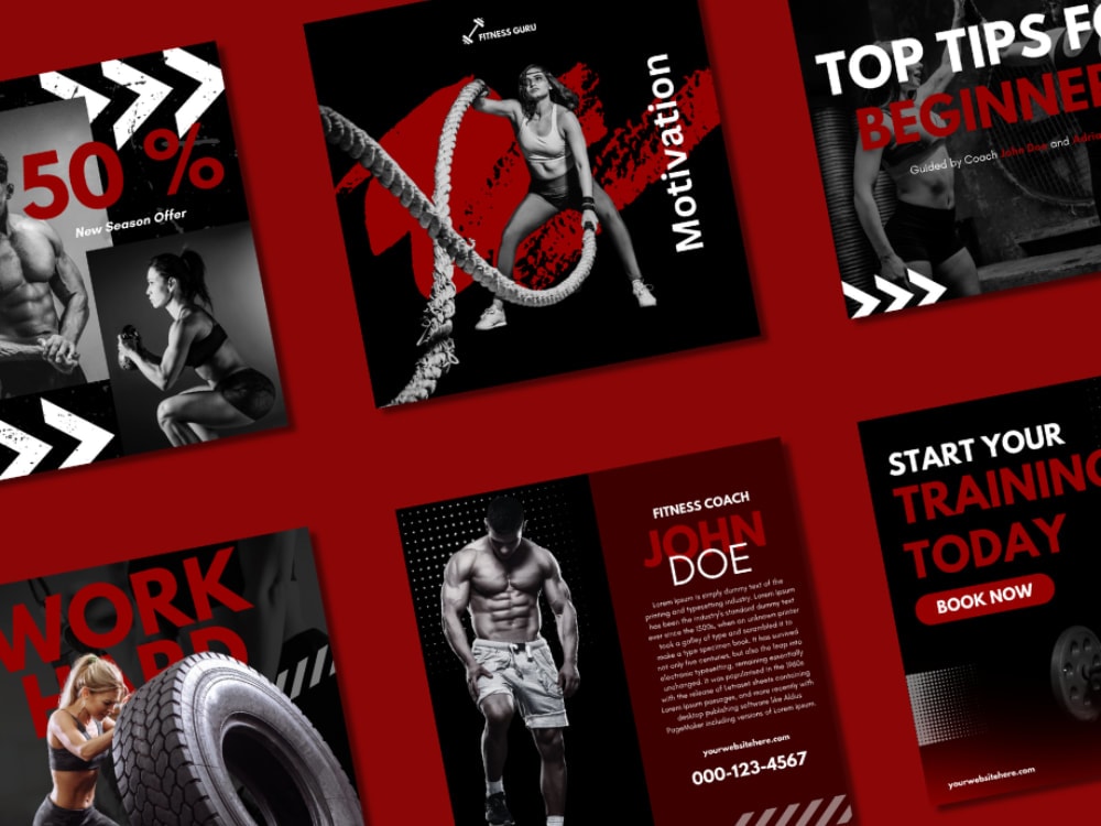 A well-designed graphic for your social media posts. | Upwork