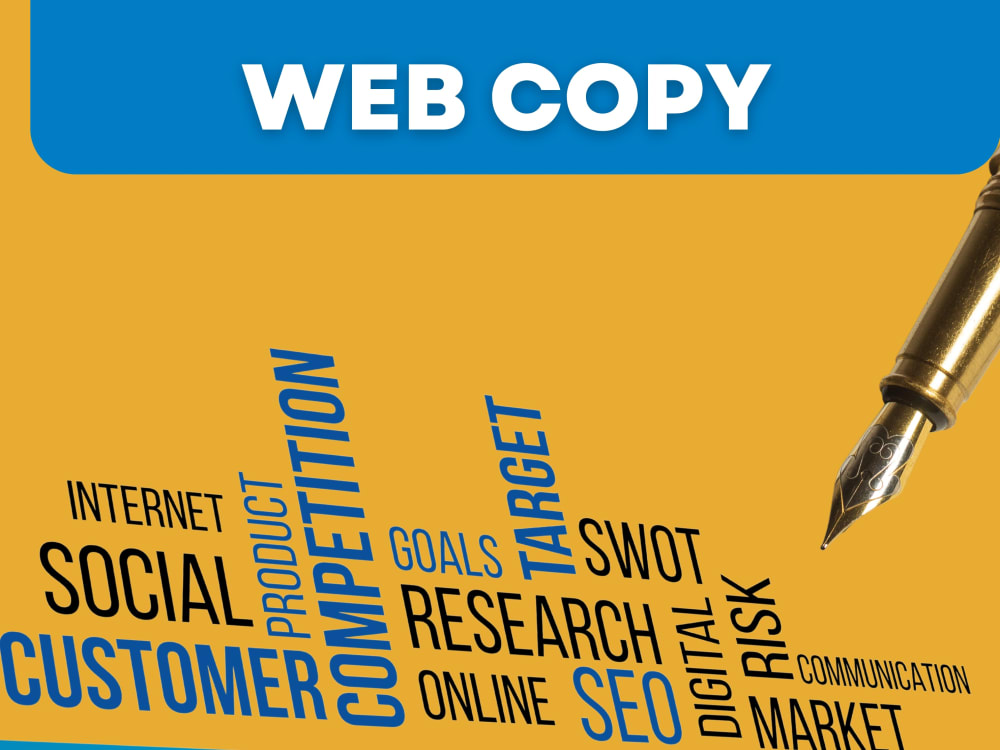 A dynamic and professional Web Copy | Upwork