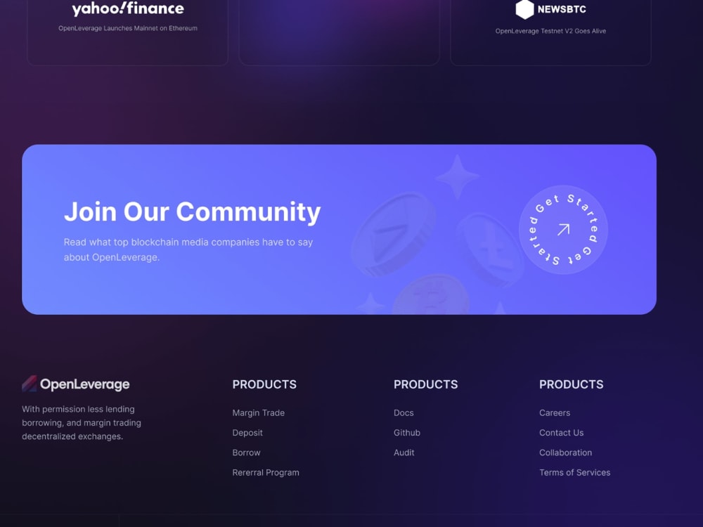 NFT Landing Page using React / Next and tailwind css | Upwork