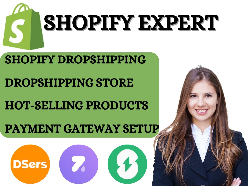Shopify dropshipping store Shopify dropshipping via zendrop dsers supliful | Upwork