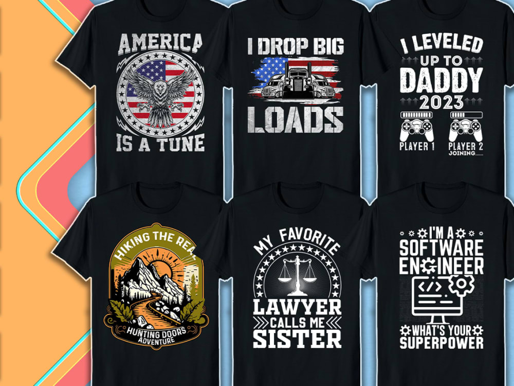 Create the amazon merch best selling custom t shirt designs | Upwork