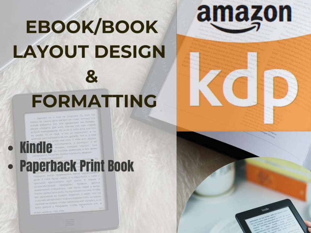 Professional Ebook Formatting, Layout design, and Print Book for Amazon ...