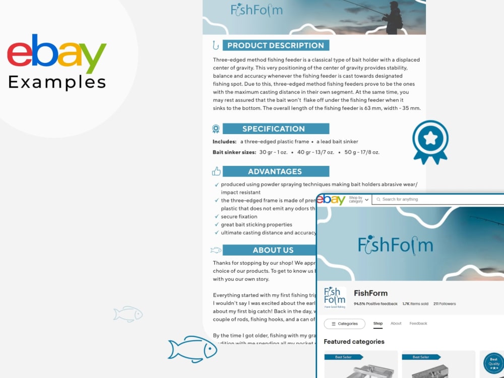 Design ebay store, ebay listing template, ebay shop design | Upwork