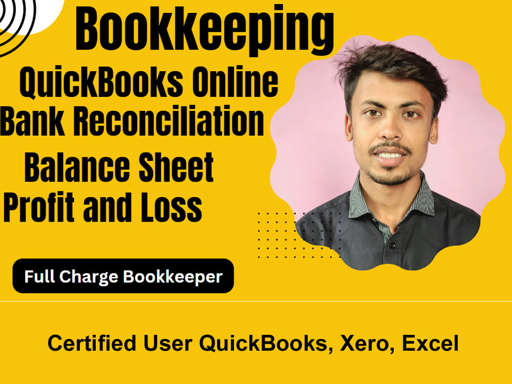 A Full Charge Bookkeeper QuickBooks Xero Wave Excel | Upwork