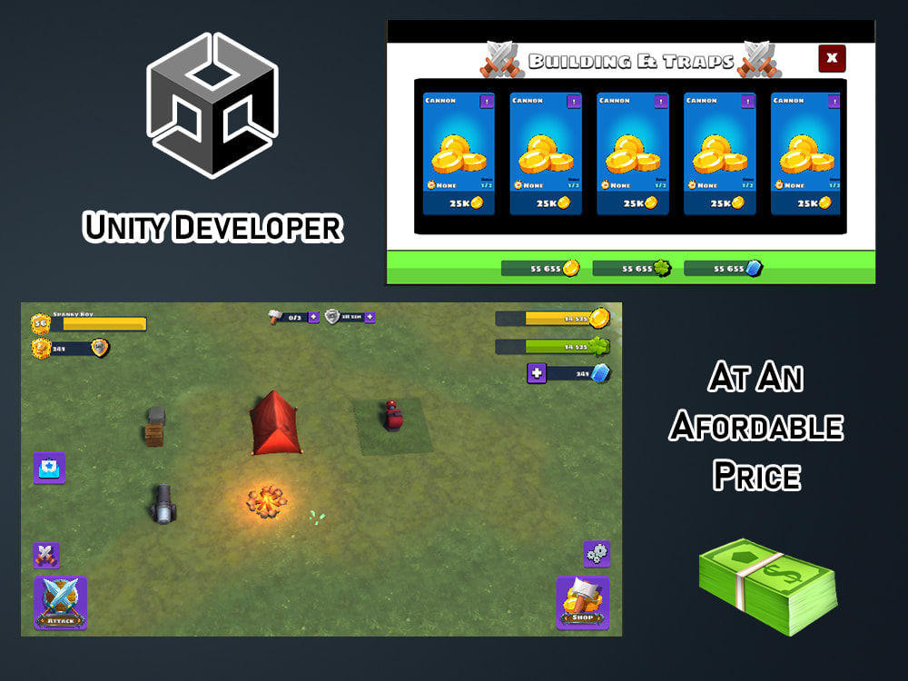 A Mobile Game 2d Or 3d In Developed Unity Game Engine Upwork