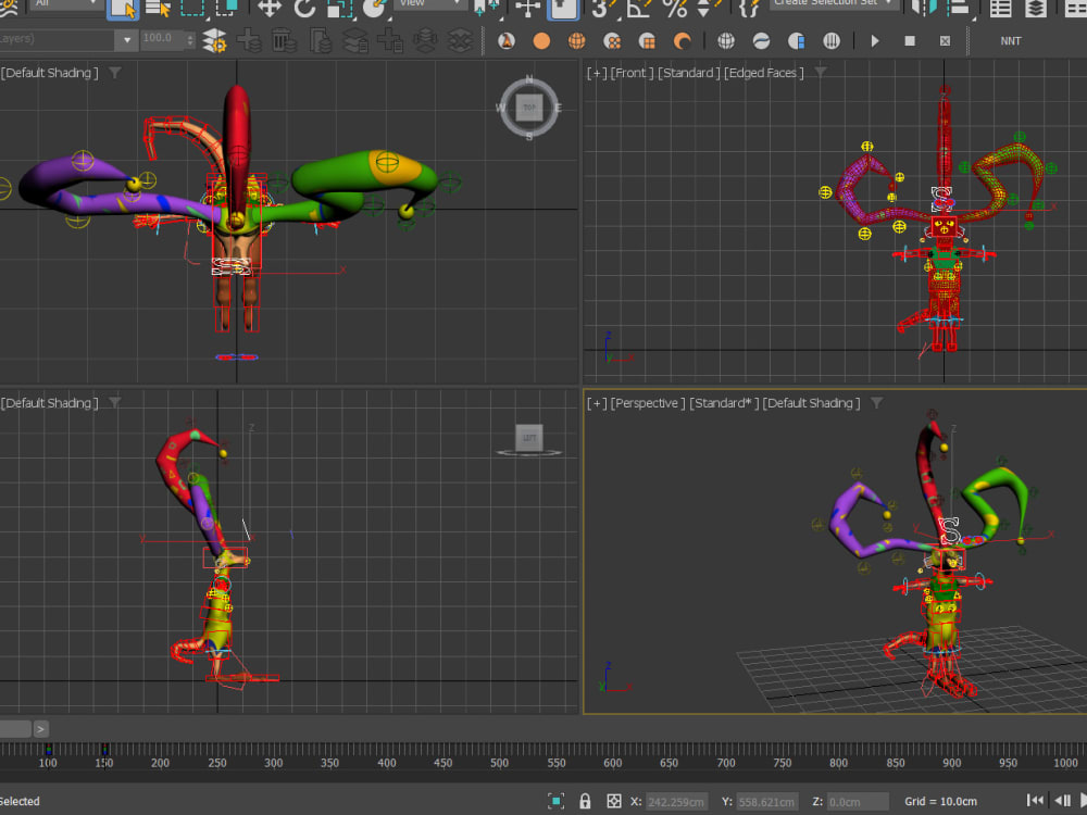 Rigged 3d characters for Unity, unreal engine and animation production | Upwork