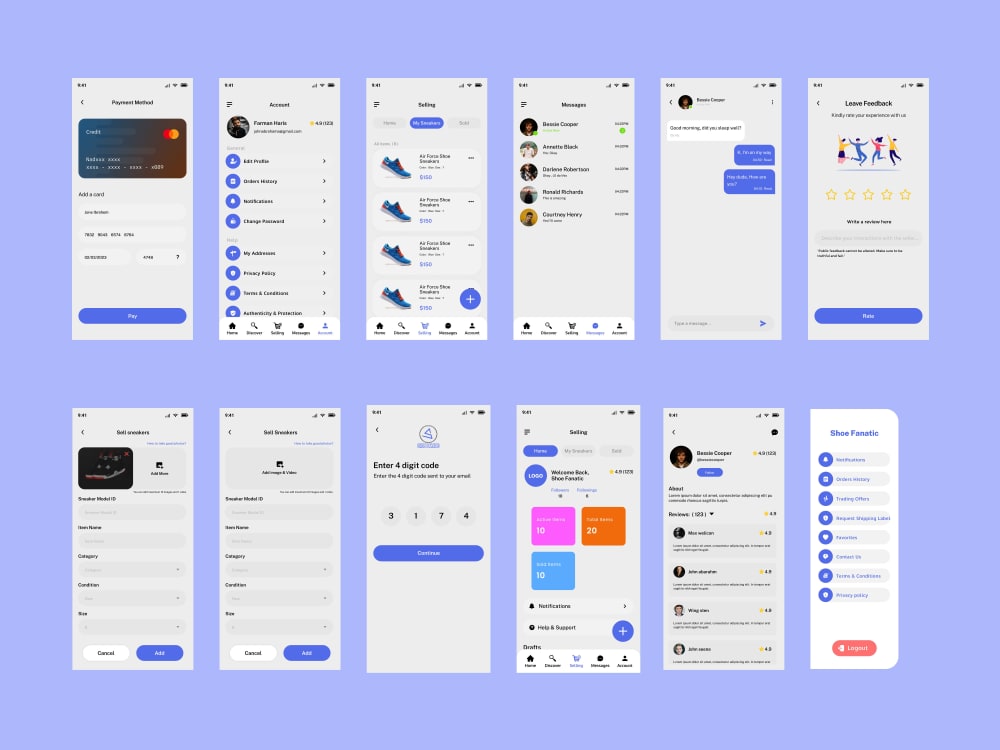 Best creative UI/UX Design for Mobile Apps (Android, iOS) Figma, XD | Upwork