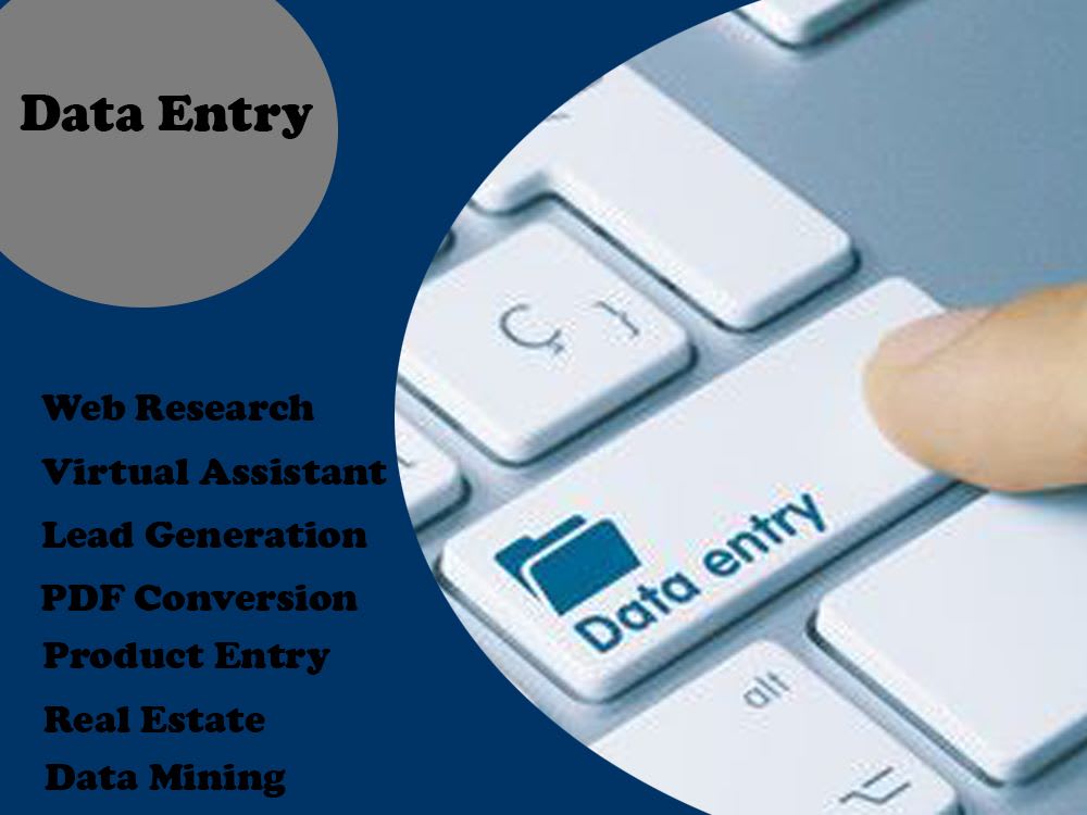 Data Entry/Virtual Assistant/Web Research | Upwork