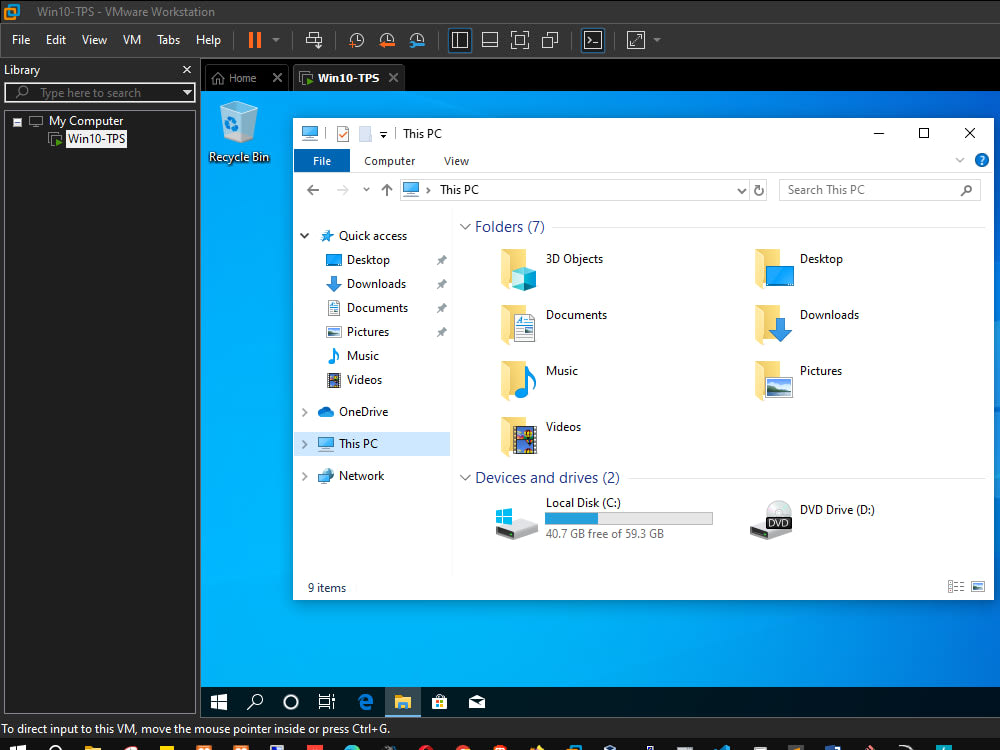 Any virtual machines ready in VirtualBox HyperV VMware Workstation / Esxi | Upwork