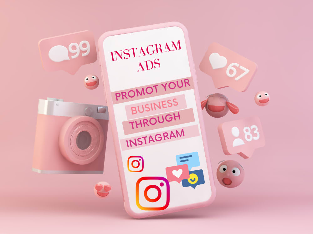 A glossy Instagram Ads Designs | Upwork