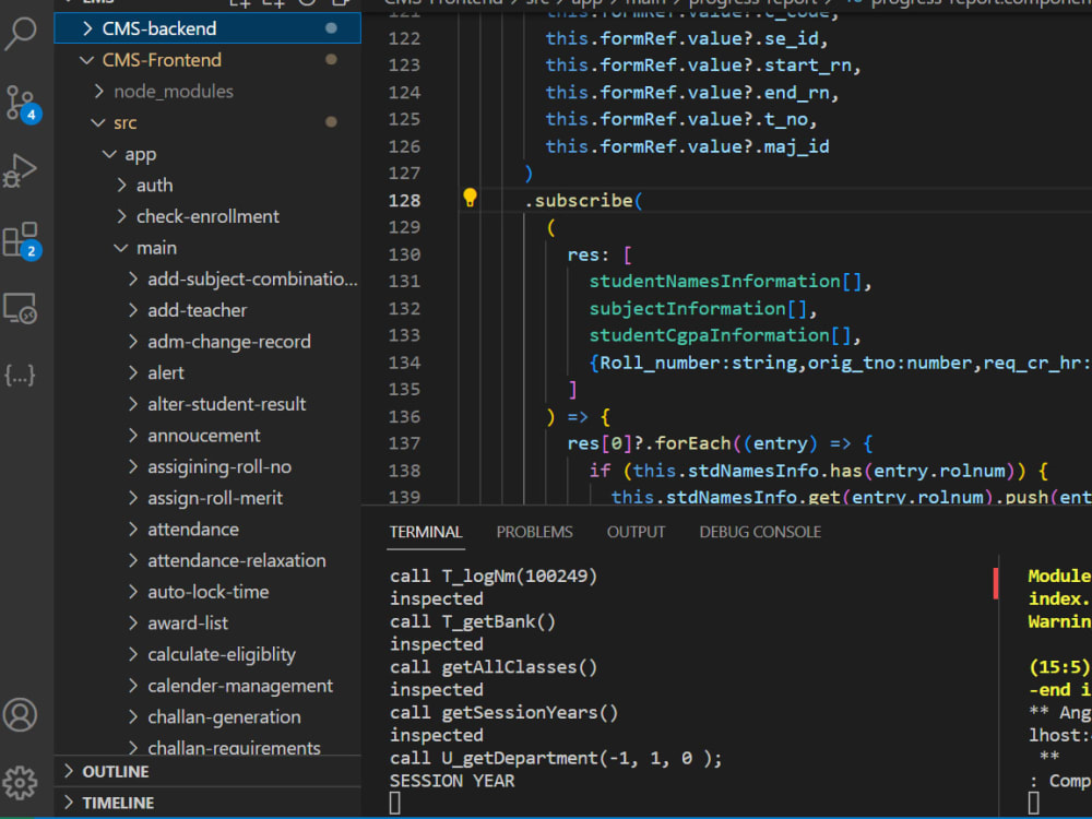 Dynamic Web Project With Angular Nodejs Express And Mysql Upwork
