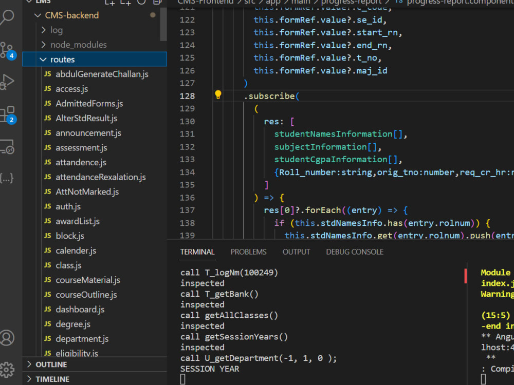Dynamic Web Project with Angular, Node.js, Express, and MySQL | Upwork