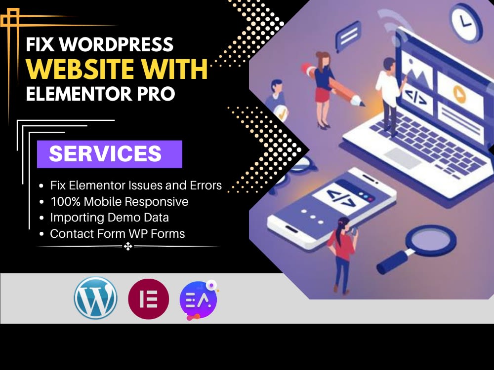 Elementor Expert Elementor Developer Elementor Pro Elementor Fix Upwork
