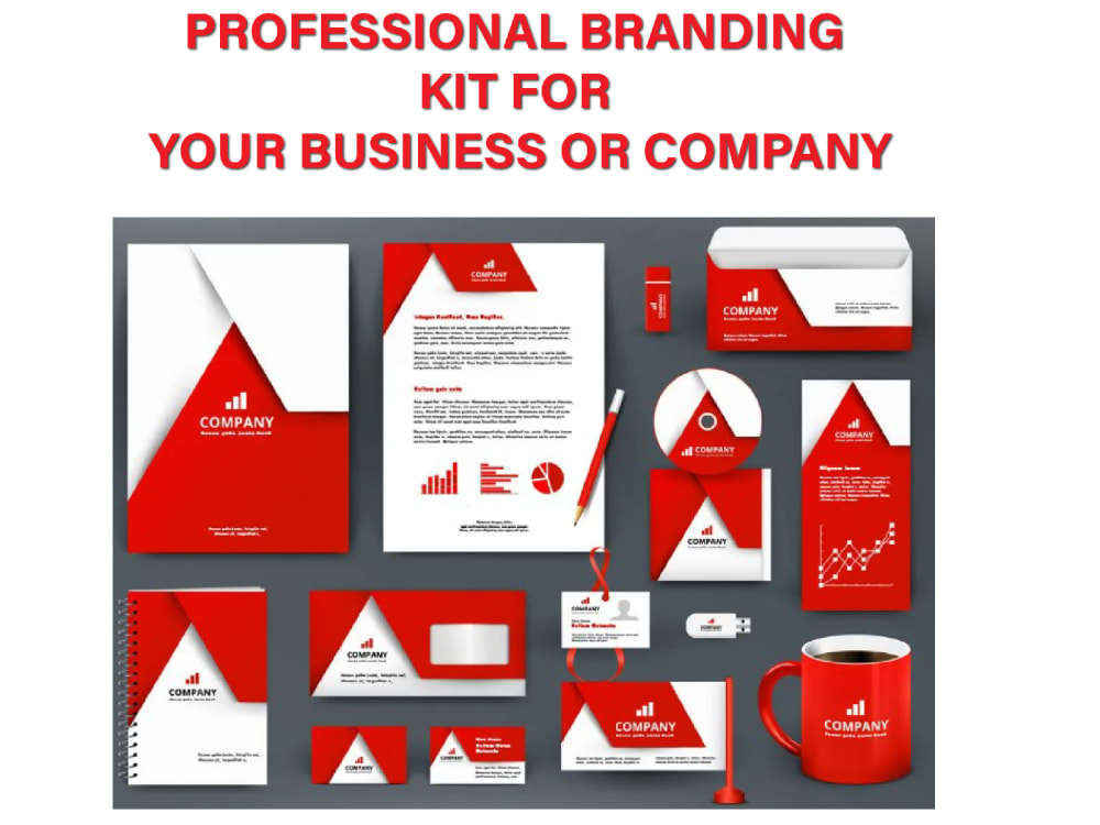 A professional branding kit for your business or company for graphic ...