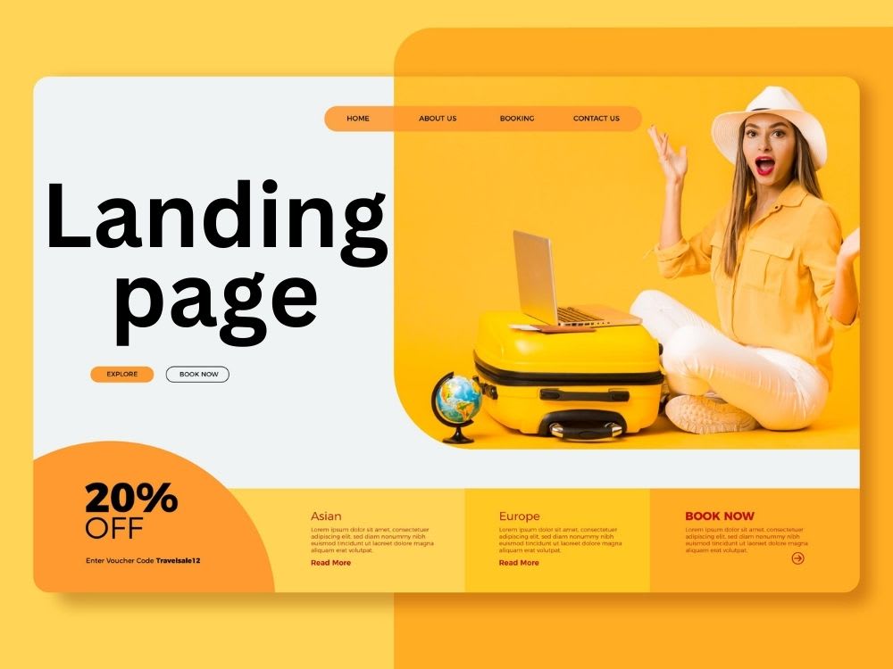 A responsive wordpress landing page or full website using elementor pro. | Upwork