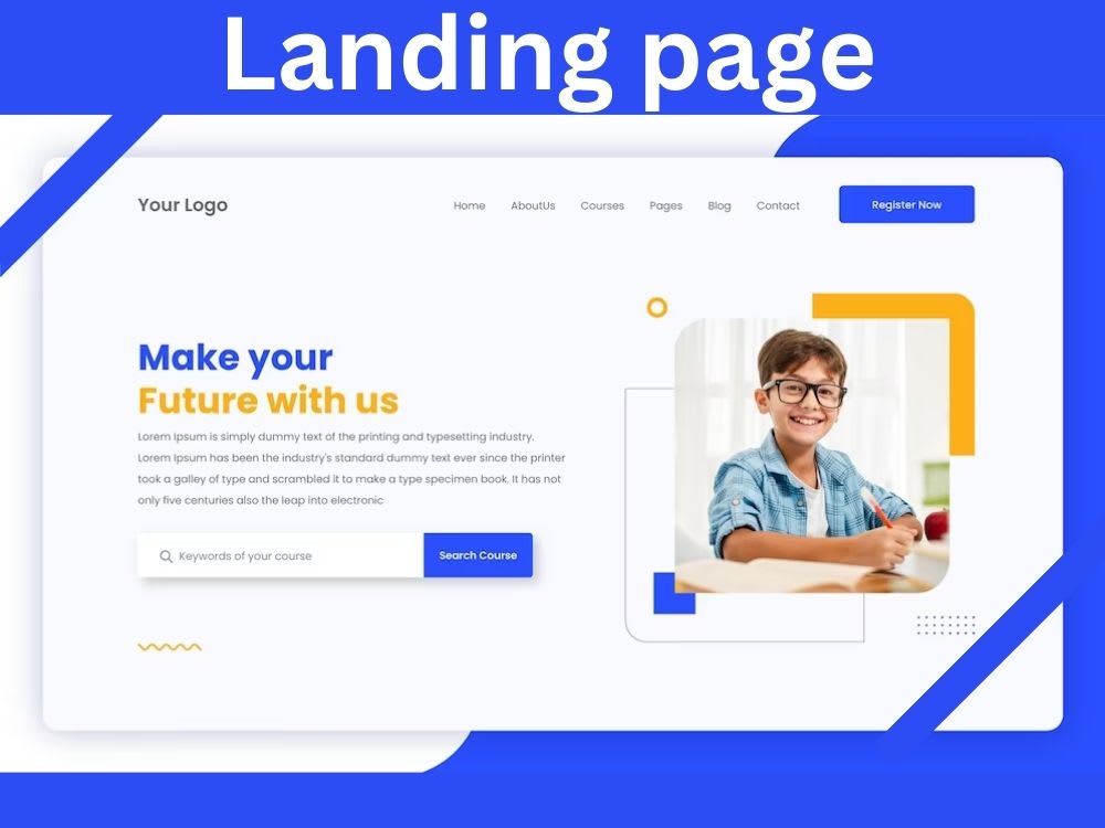 A responsive wordpress landing page or full website using elementor pro. | Upwork