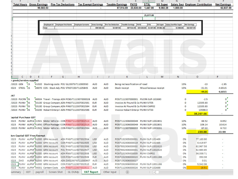 Solution for ATO BAS Preparation (Monthly, Quarterly, Annually) | Upwork