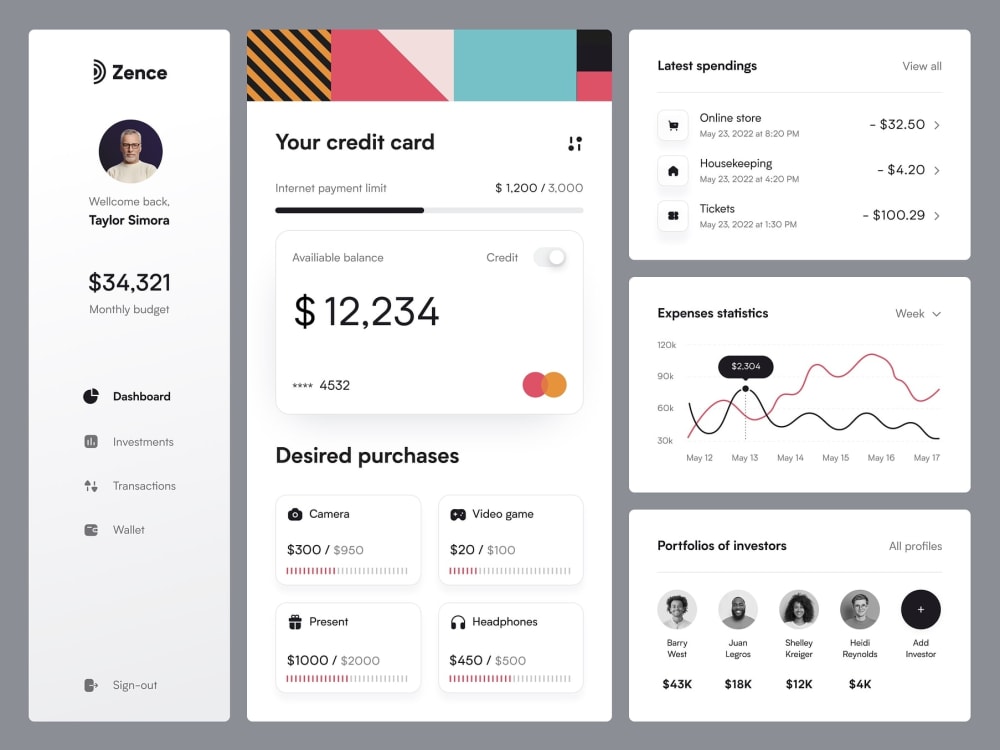 A high-quality Web UX/UI Design | Upwork