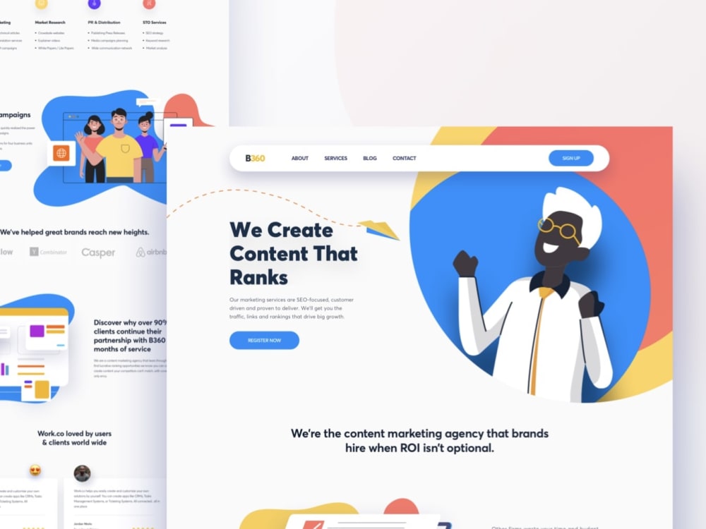 A high-quality Web UX/UI Design | Upwork